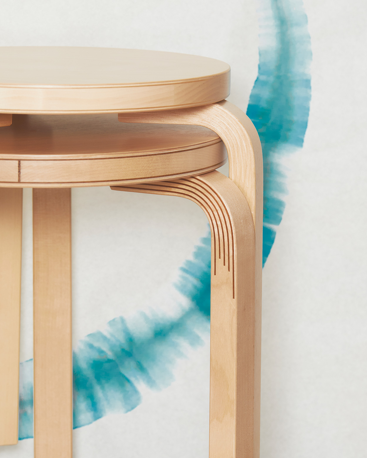 Artek celebrates 90 years of Alvar Aalto's Stool 60 with Kontrasti ...