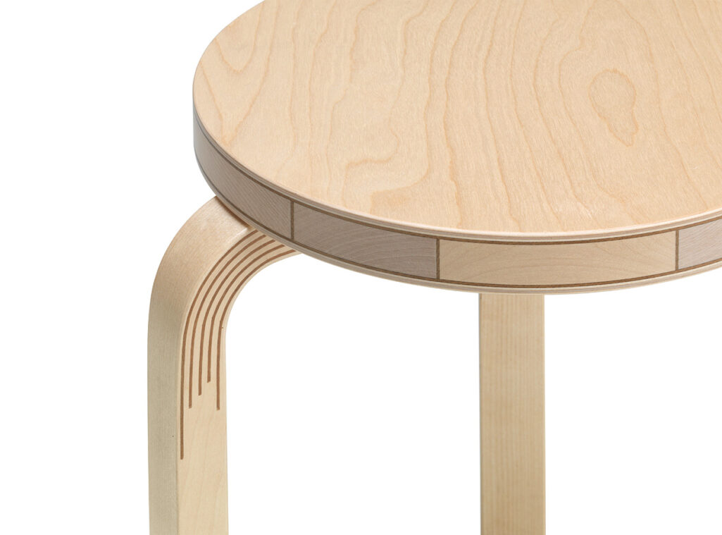 Artek celebrates 90 years of Alvar Aalto's Stool 60 with Kontrasti ...