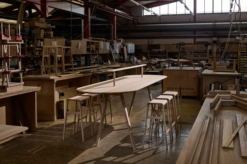 Foster + Partners design the AYA collection of tables and stools for ...