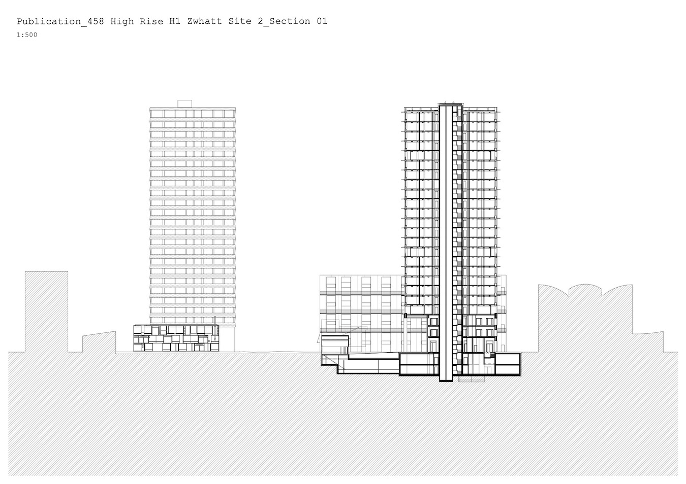 High-rise H1 building in Zurich by Bolthauser Architekten ...