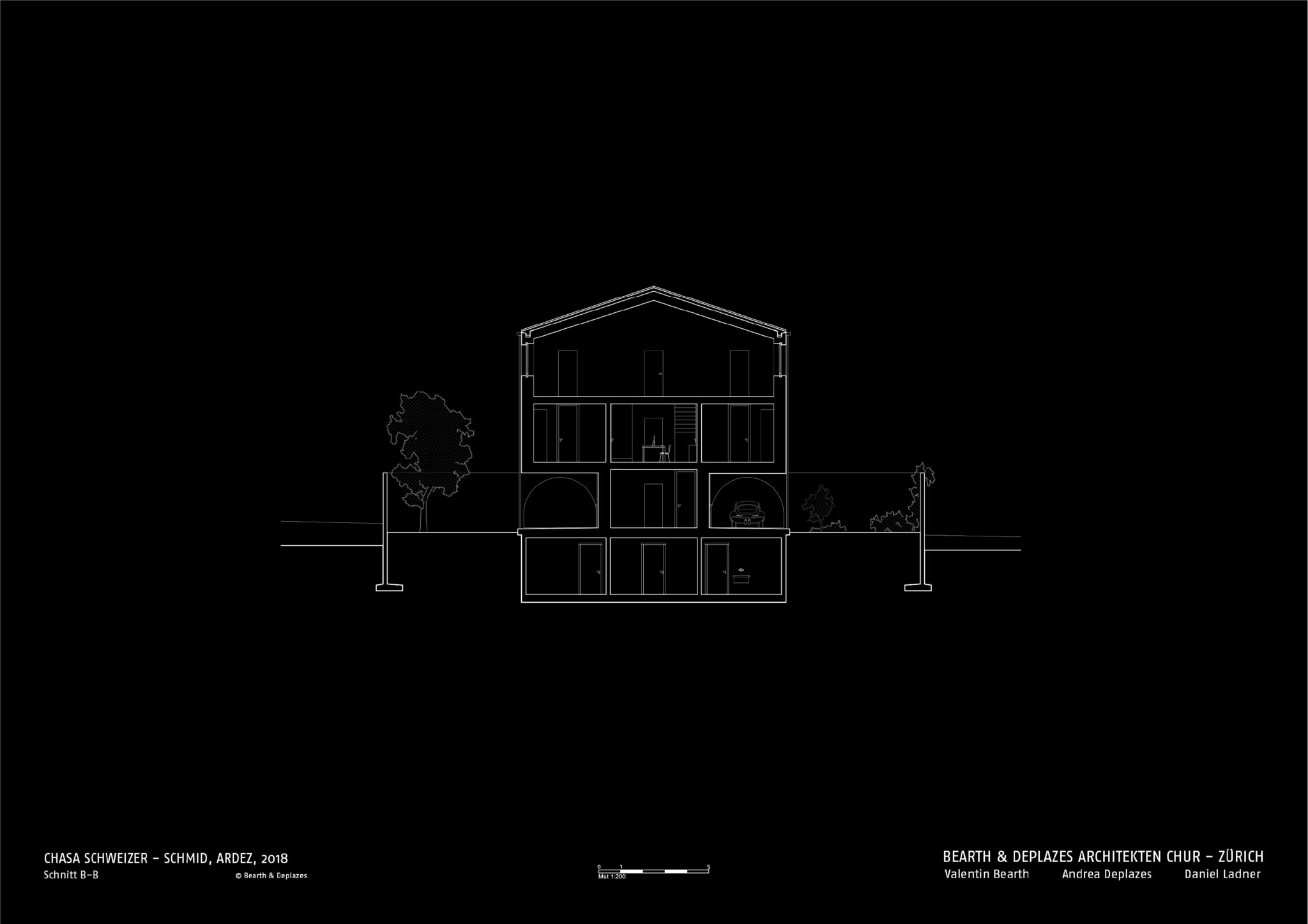 House Schweizer-Schmid in Ardez, Switzerland by Bearth & Deplazes ...