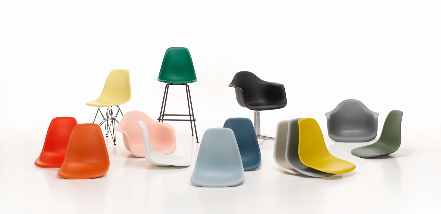 Vitra launches the Eames Plastic Chair RE made from recycled plastic ...