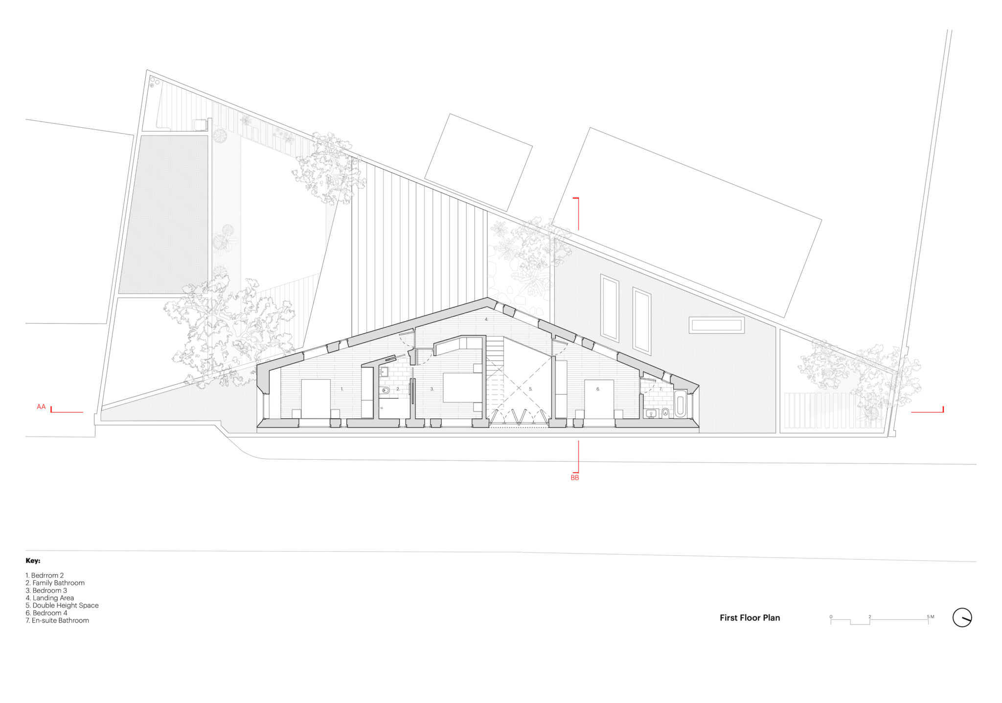 Threefold House in Teddington, London by KnoxBhavan | Contemporary ...