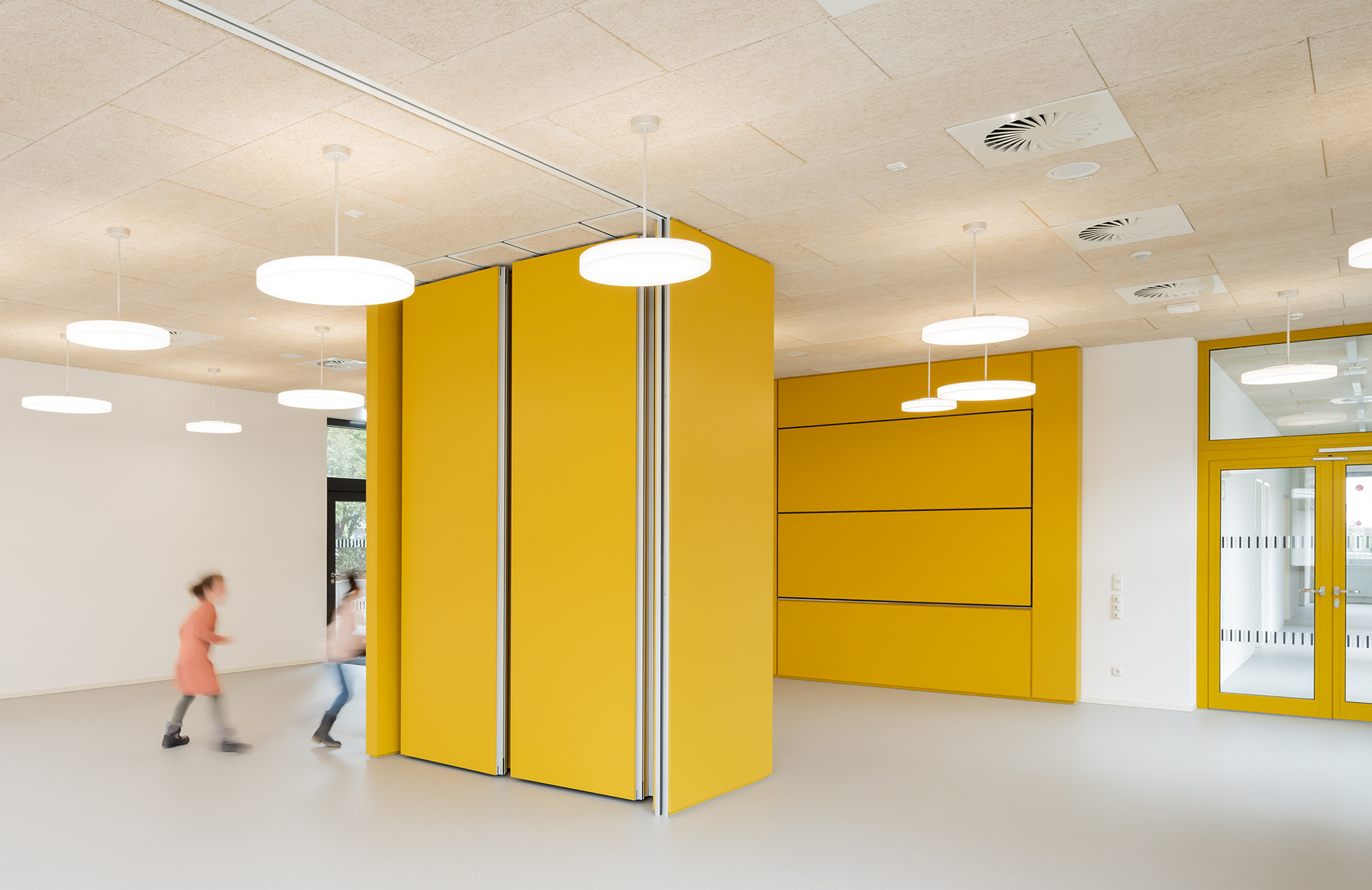 Renovation and new timber buildings at a primary school in Essen ...