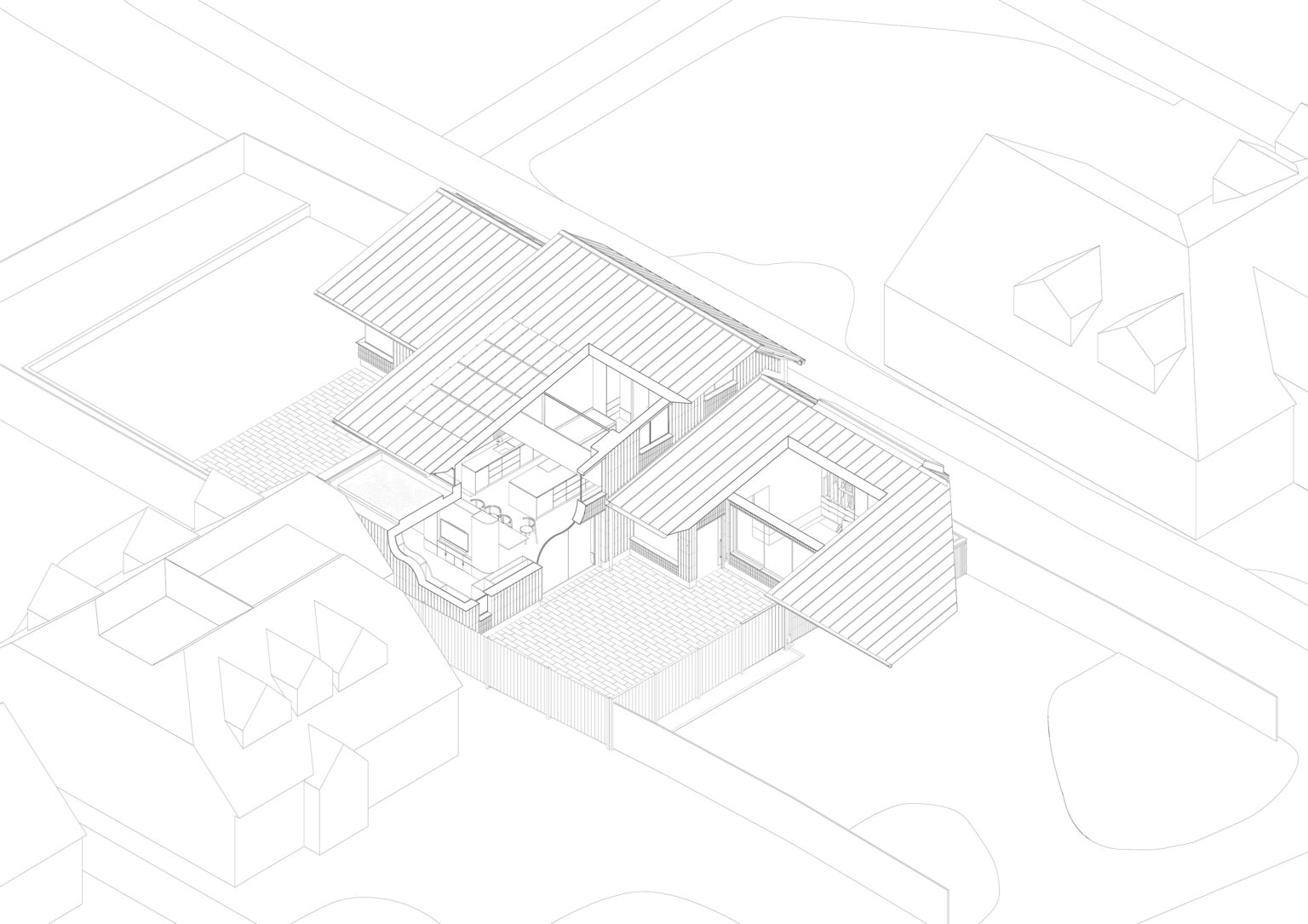 The Little Big House by Knox Bhavan in Hertfordshire, UK | Contemporary ...